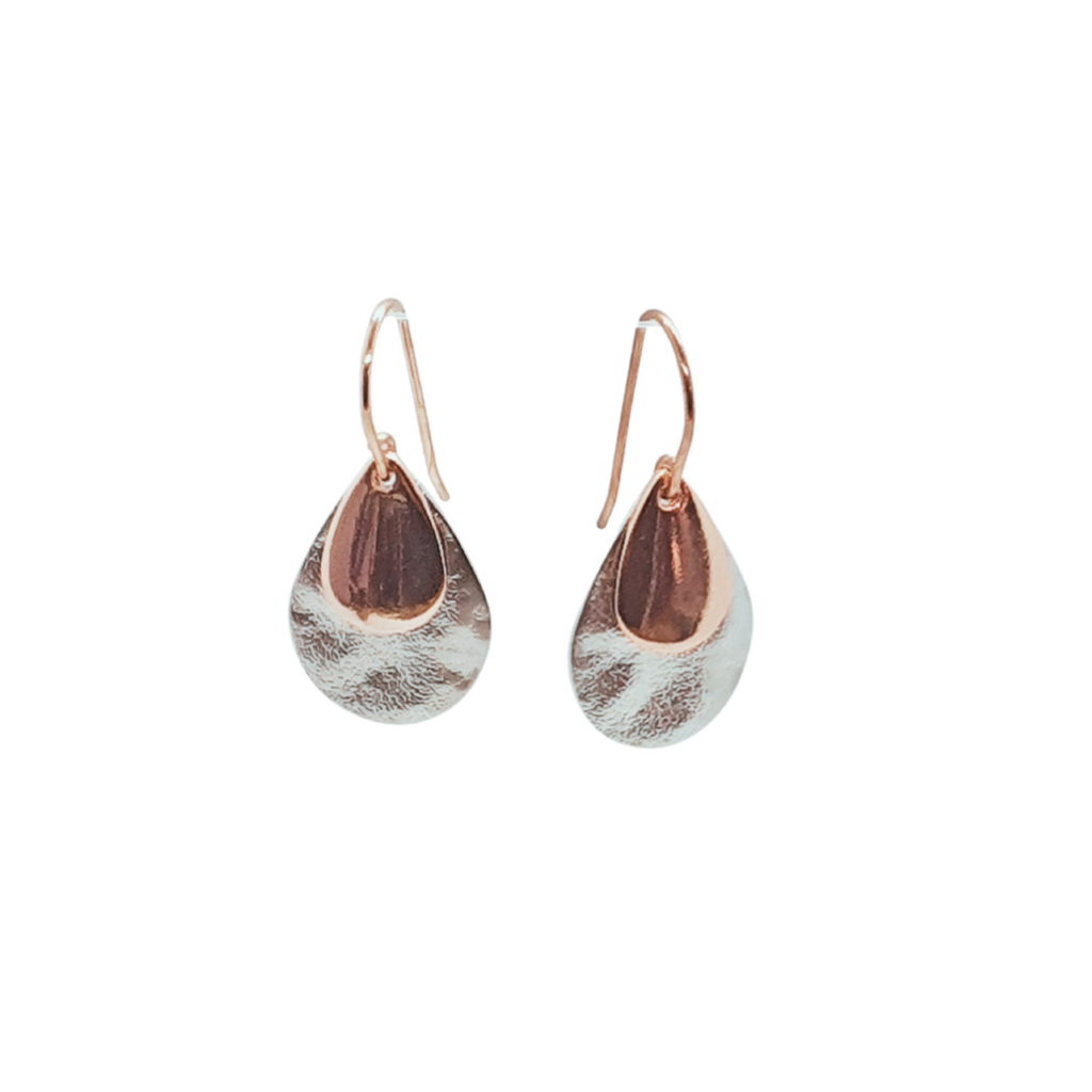 Tia double teardrop dangles – Madella Designs